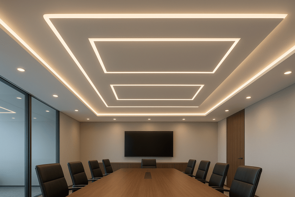 Modern False Ceiling Designs Ideas For Conference Rooms